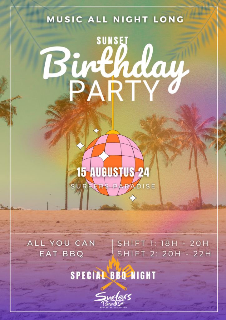 Sunset BirthdayParty - Surfers Paradise
